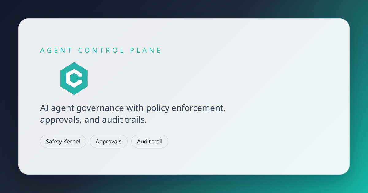 What Is an AI Agent Control Plane? Definition and Architecture (2026)